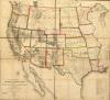 Map, Territory of the United States from the Mississippi River to the ...