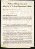 Flyer, "The Federal Suffrage Amendment," ca. 1917 | U.S Capitol ...